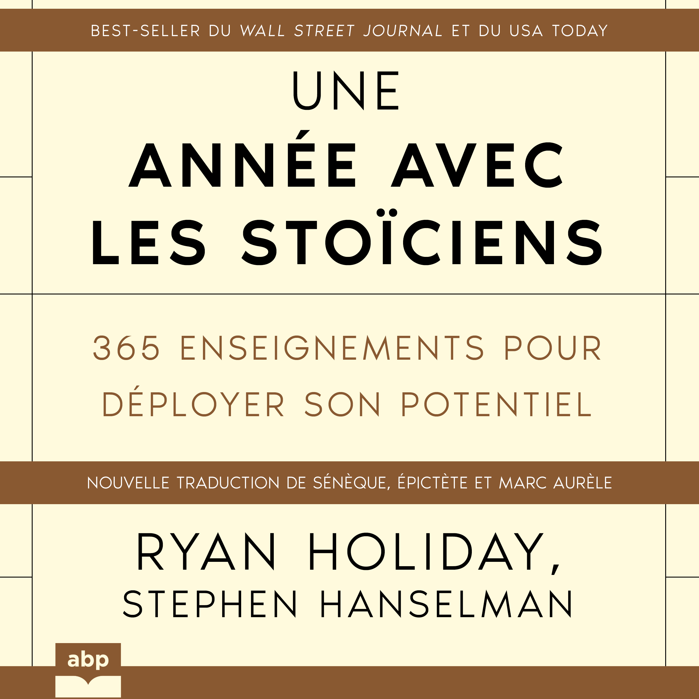 Une année avec les stoïciens - ABP Éditions